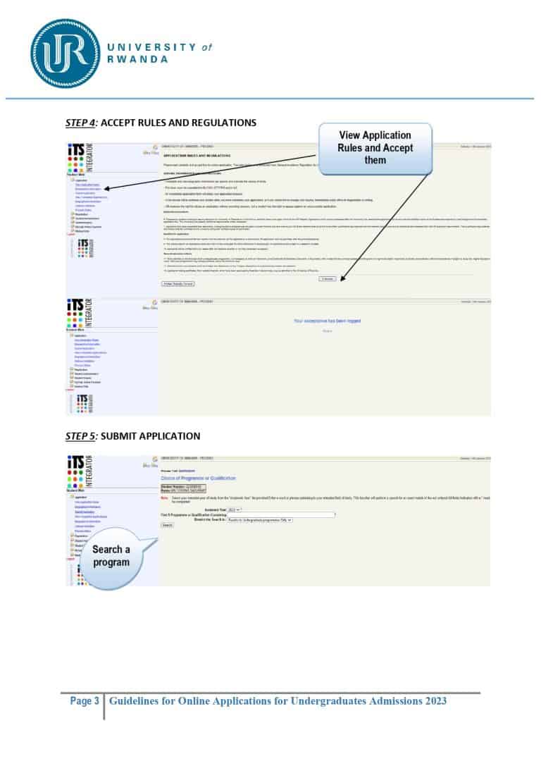 How to apply to the University of Rwanda. | TheHuye.Com