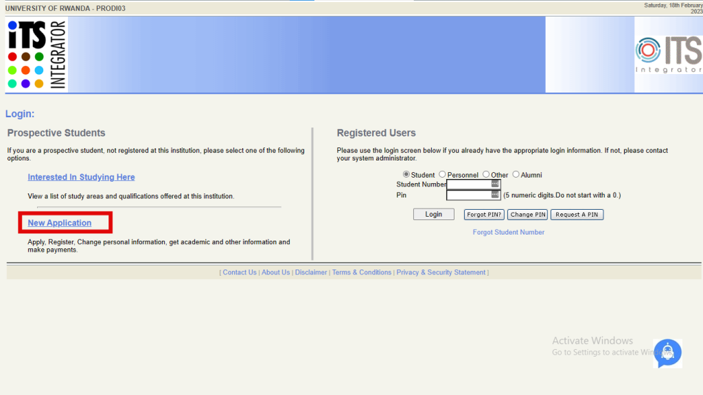 University of Rwanda Step By Step Application Process From Start To ...