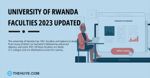 University Of Rwanda Faculties Updated 2023 | TheHuye.Com